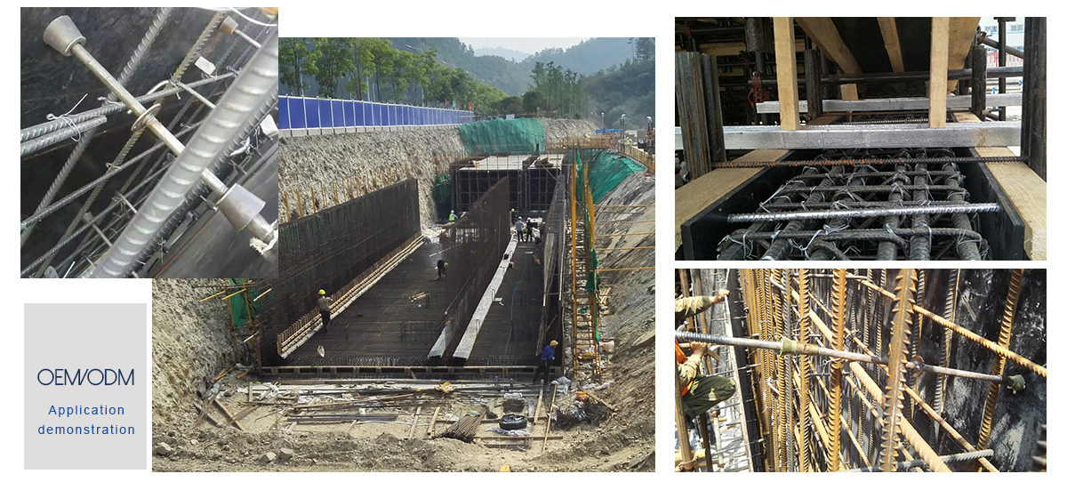 Formwork tie rod and nuts - SongMao - SongMao